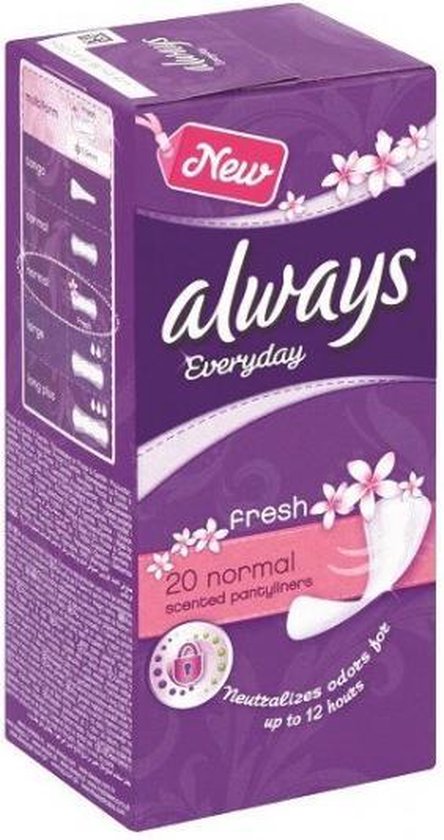 Always Everyday Fresh Normal 20 Stuks | bol.com