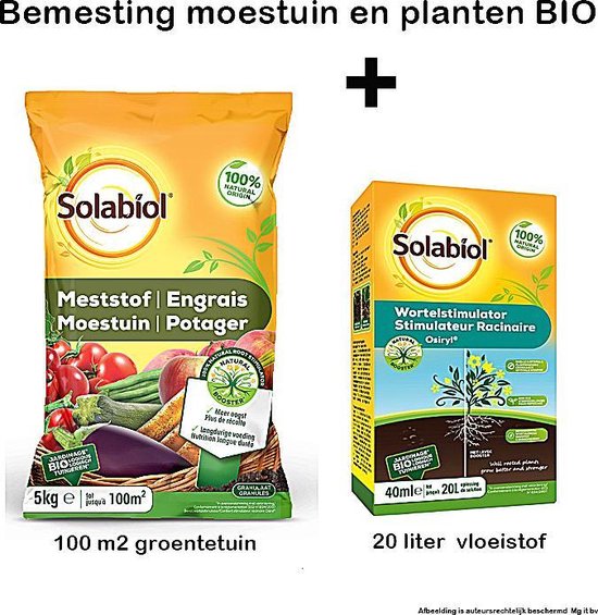 Meststof BIO moestuin groeneplanten | bol.com