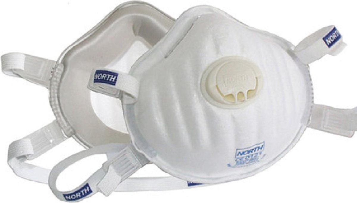 Stofmasker, 935 FFP3 NR P3 North , doos a 5 stuks | bol.com