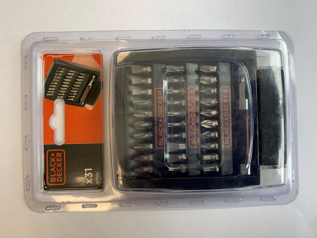 Black + Decker bitset 31 delig | bol