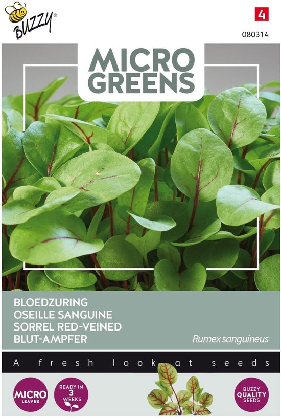 5 stuks Microgreens Bloedzuring | bol.com