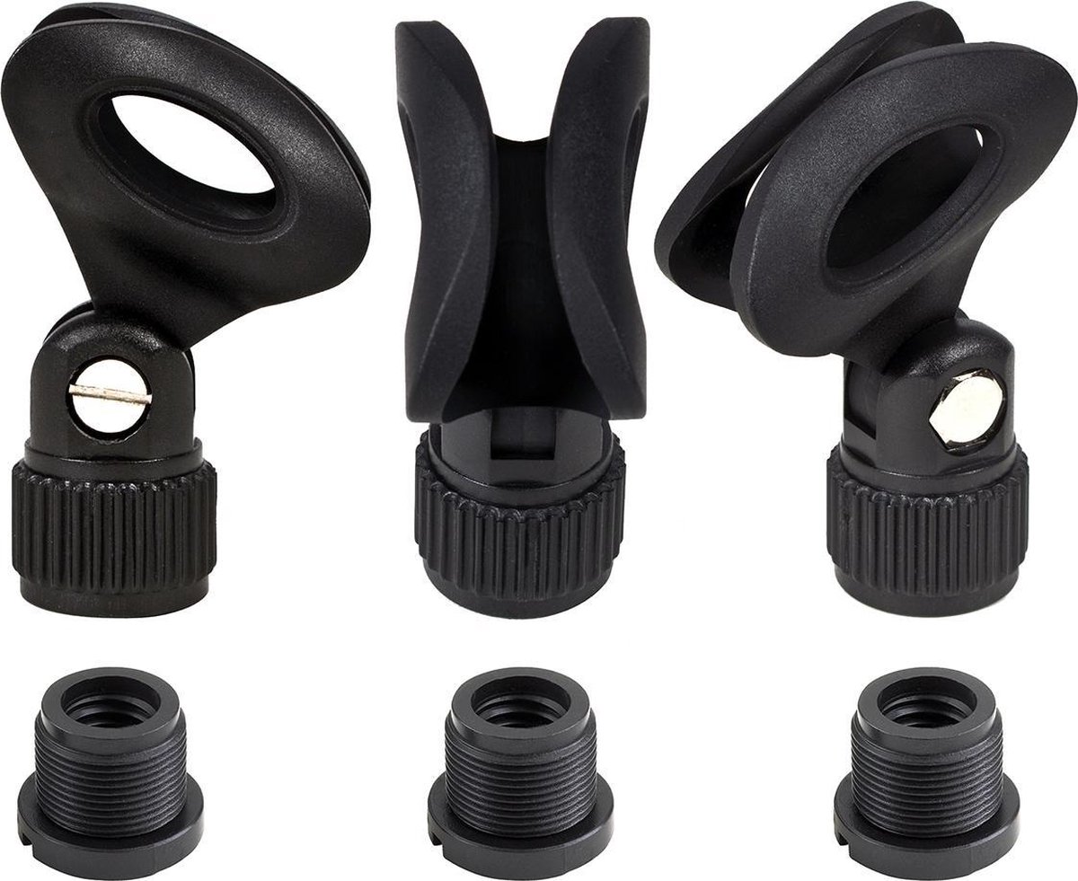 Áengus AM4 Mirofoonklem set - 3 stuks flexibele universele ...