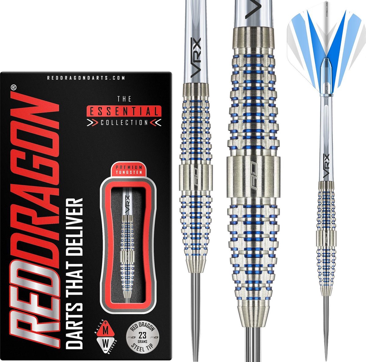 RED DRAGON - Evoke: Steeltip Tungsten Dartpijlen Professioneel - 23 ...