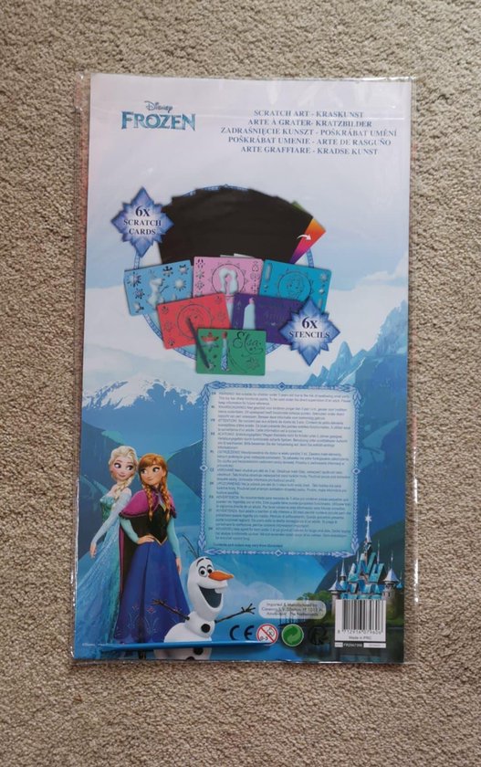 Disney Frozen Scratch Art | Kraskunst | bol.com