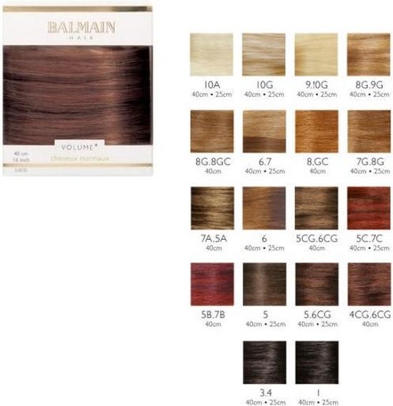 Balmain Volume+ Extensions normal hair 5B.7B | bol.com
