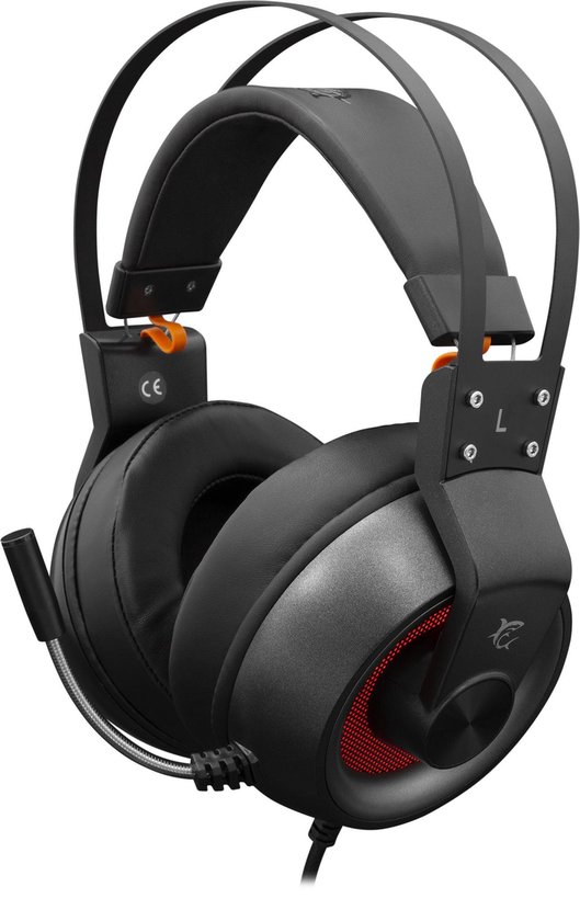 White Shark Caracal Gaming Headset PC en PS4 - Rode LED Verlichting | bol