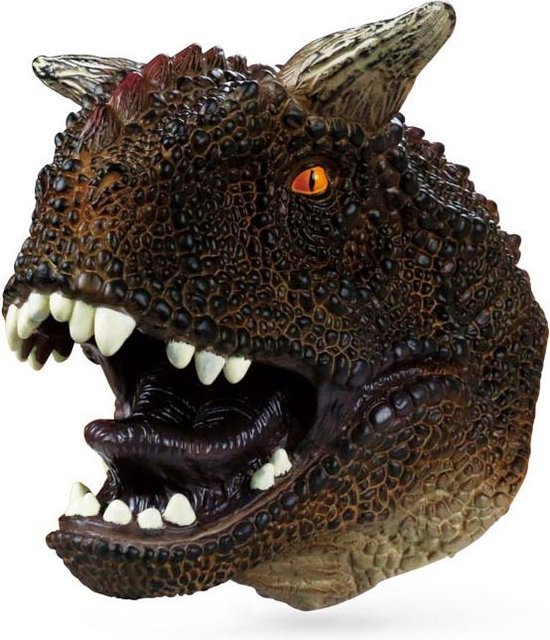 Animal Hand Puppet - DINO collectie - Carnotaurus | bol.com