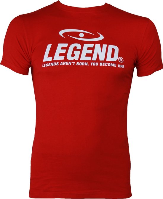 Legend Sports Logo T-shirt Rood Maat Xs | bol