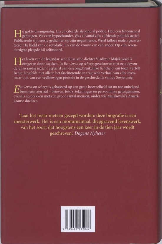 Een Leven Op Scherp, Bengt Jangfeldt | 9789460032042 | Boeken | bol