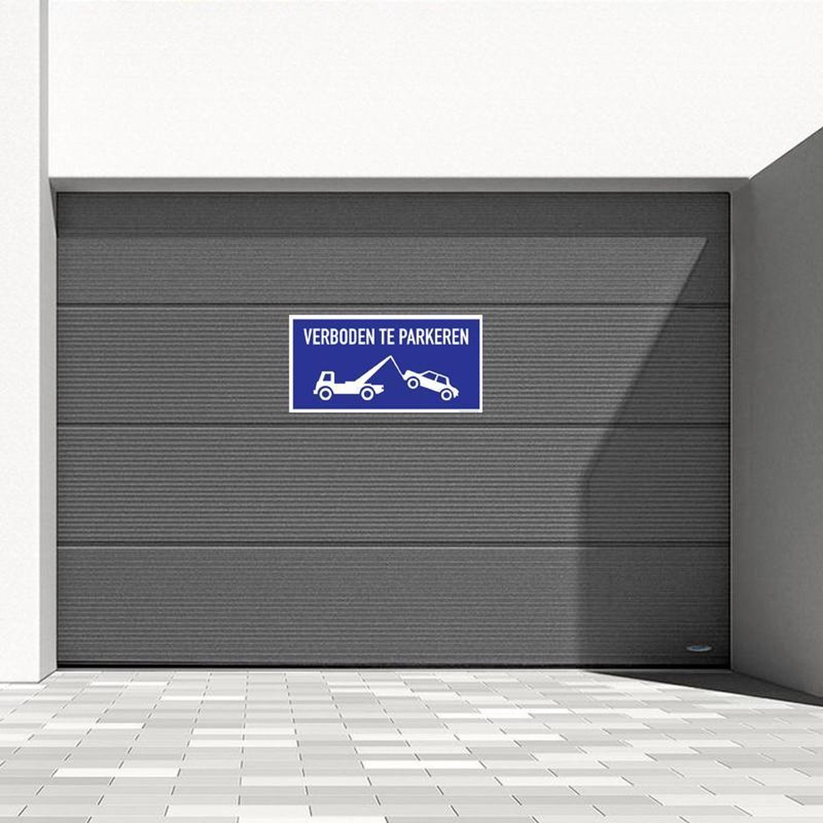 Sticker parkeerverbod 20x10 5stickers | bol.com