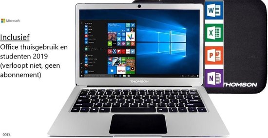 THOMSON NEOX - 13.3 Inch - 4GB werkgheugen - 32GB Opslag - volledig van ...