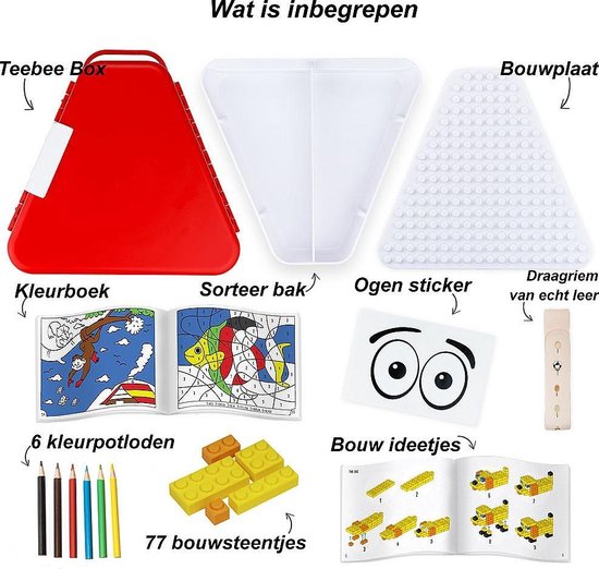 Teebee Toy Box: Blauw | bol.com