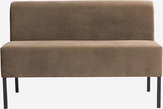 House Doctor Sofa 2 seater Zand 80 X 60 X 120 ZITHOOGTE 48 | bol.com