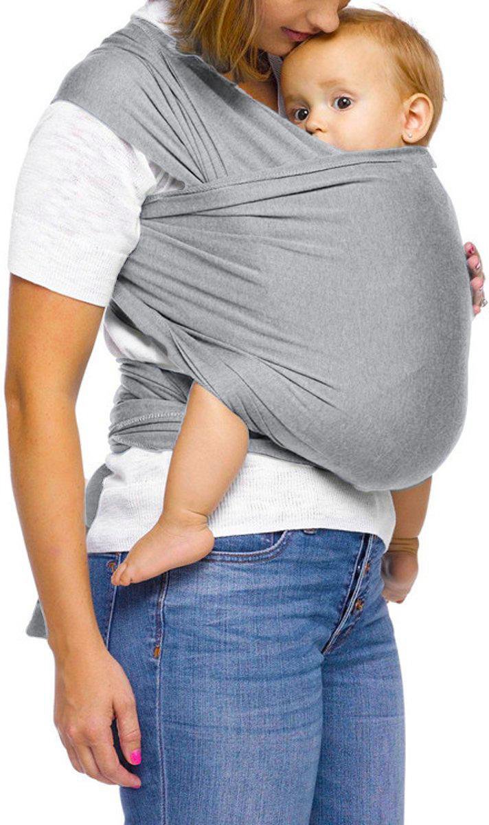 Ergonomische Rekbare Baby Draagdoek Van Katoen Om Te Knopen -Licht ...