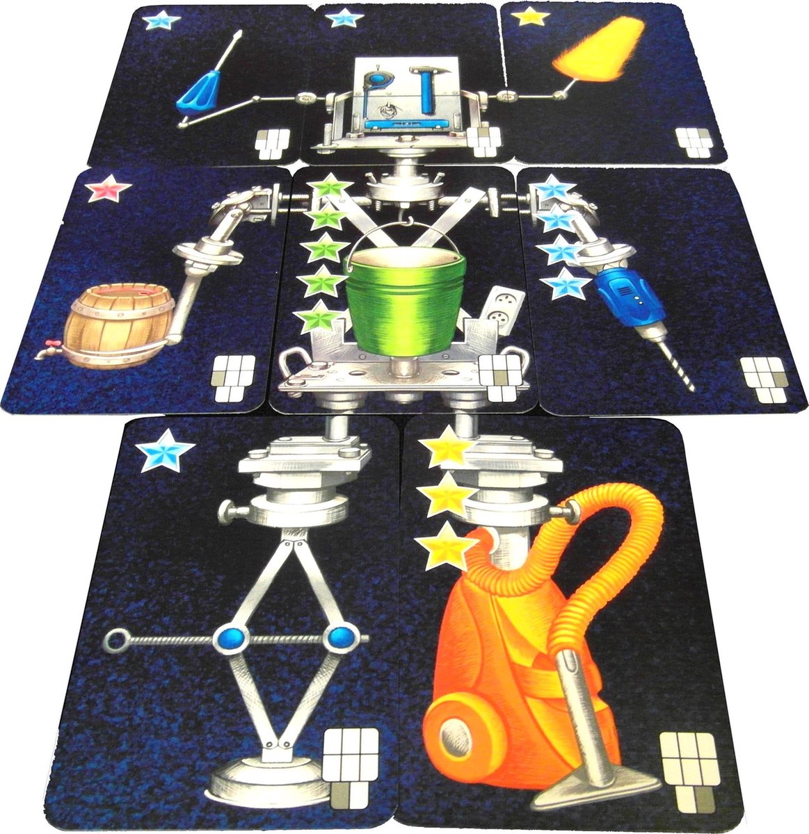 Robot-X, bouw je eigen robot - kaartspel | Games | bol.com