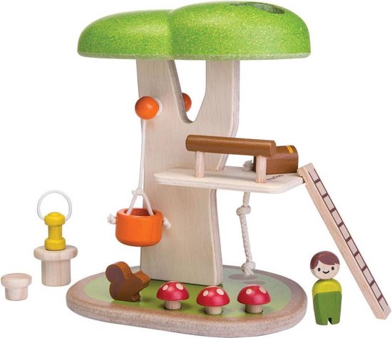 Plan Toys Plan City houten boomhut | bol.com