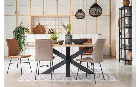 Goossens wonen & slapen eetkamerstoel daan | bol