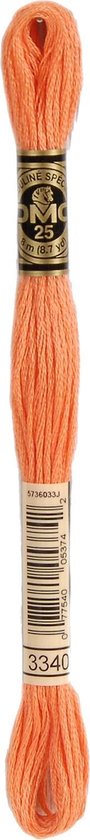 DMC Borduurgaren-3340 Oranje | bol