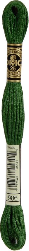 DMC Borduurgaren-986 Groen | bol.com