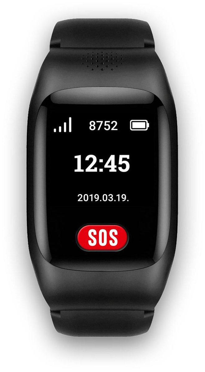 Blaupunkt - Private sentinel smartwatch – Zwart | bol.com