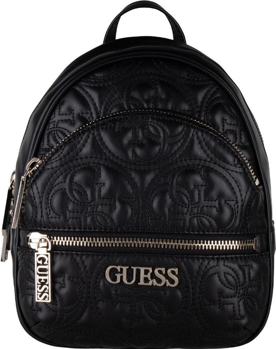 GUESS Manhattan Black Backpack - zwart | bol.com