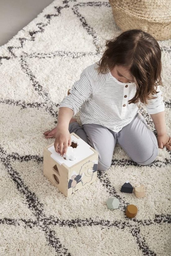 Kid's concept blokkendoos met vormpjes Neo | bol.com
