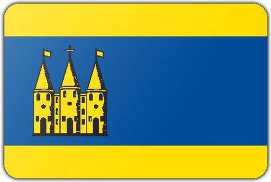 Vlag gemeente Staphorst - 70 x 100 cm - Polyester | bol.com