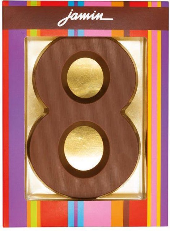 Jamin Chocolade cijfer 8 - 175 gram | bol.com