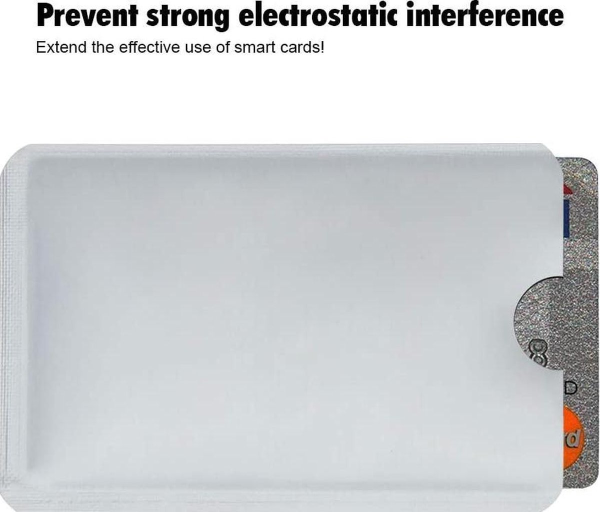 Doodadeals 10 pack Bankpas | OV | ID-kaart beschermer RFID blocker ...