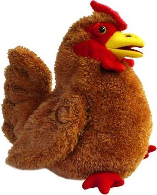 Handpop Bruine Kip | bol.com