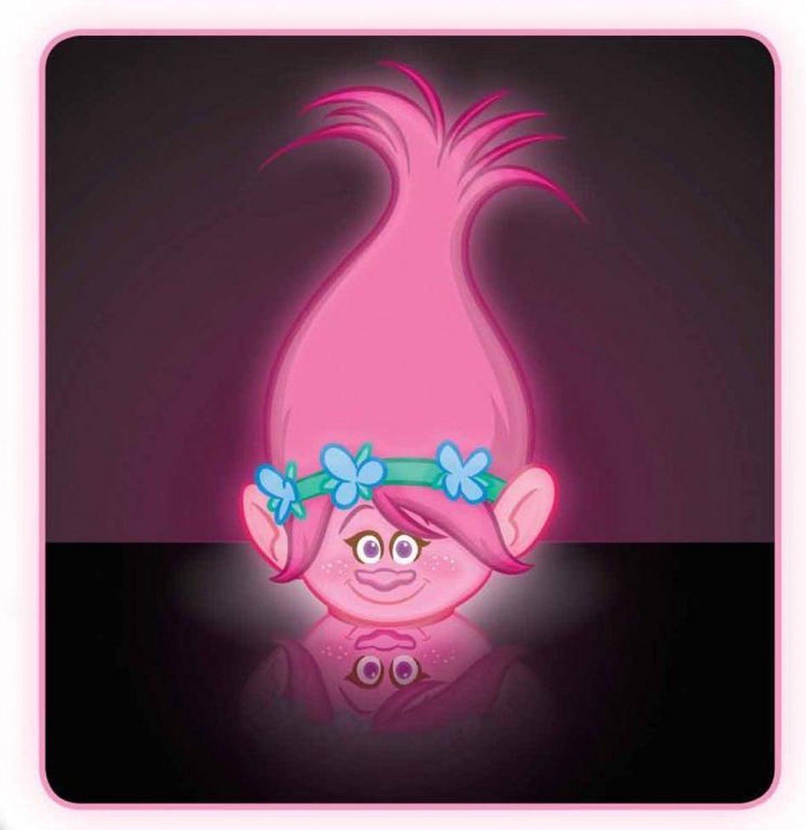 Poppy night light 3D 15 cm - with battery and on / off button - in ...