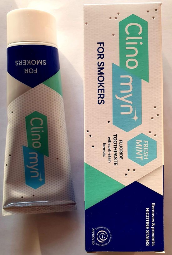 Clinomyn Toothpaste Smokers Fresh Mint 27/02/22 | bol