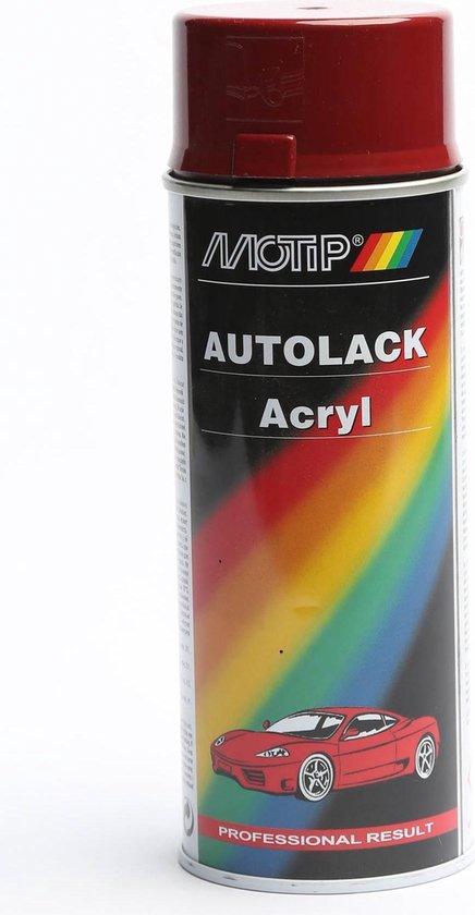 Motip 41060 - Autolak spuitbus - Rood - 400ml | bol