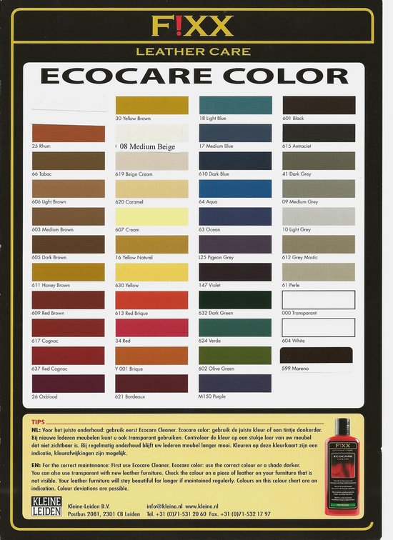 Fixx Ecocare color 200 ml Transparant | bol