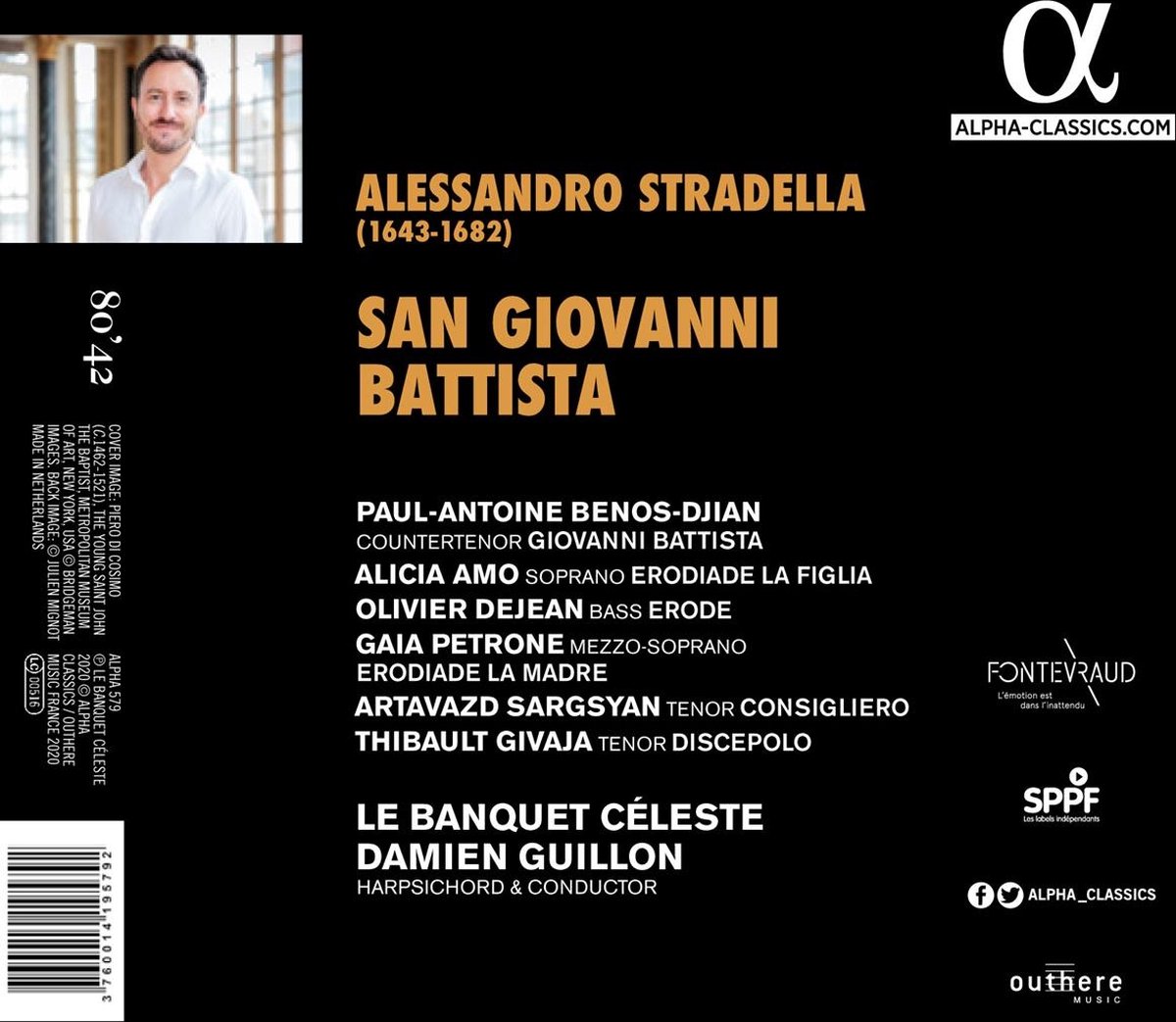 Damien Guillon - Le Banquet Celeste - San Giovanni Battista (CD ...