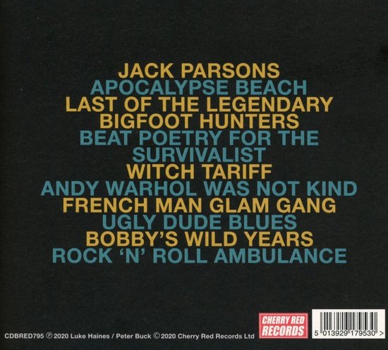 Beat Poetry For Survivalists, Luke & Peter Buck Haines | CD (album ...