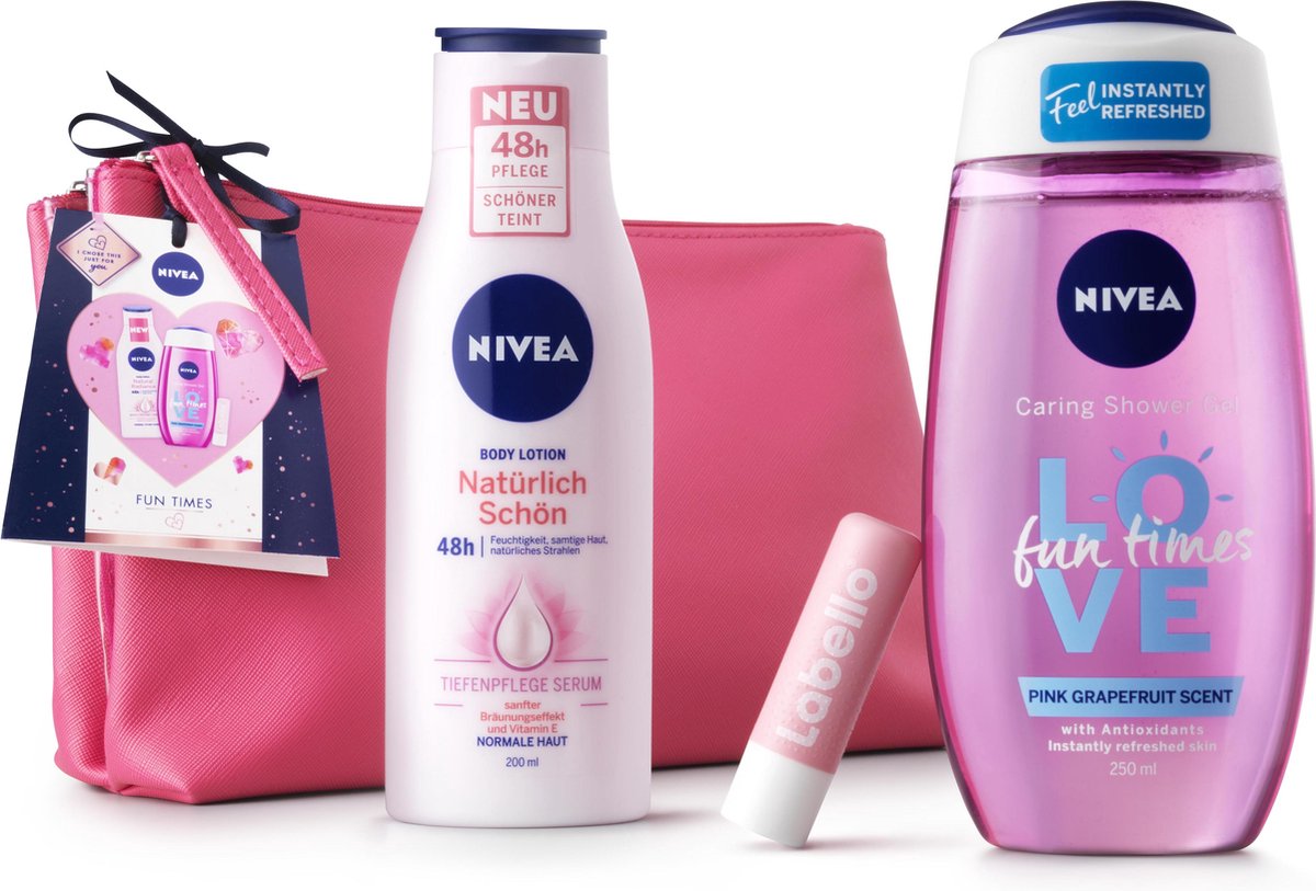 Coffret NIVEA Fun Times - coffret cadeau | bol.com
