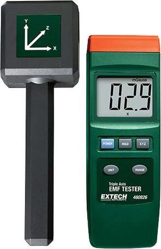 Extech 480826 - EMF Tester - 3 assen | bol