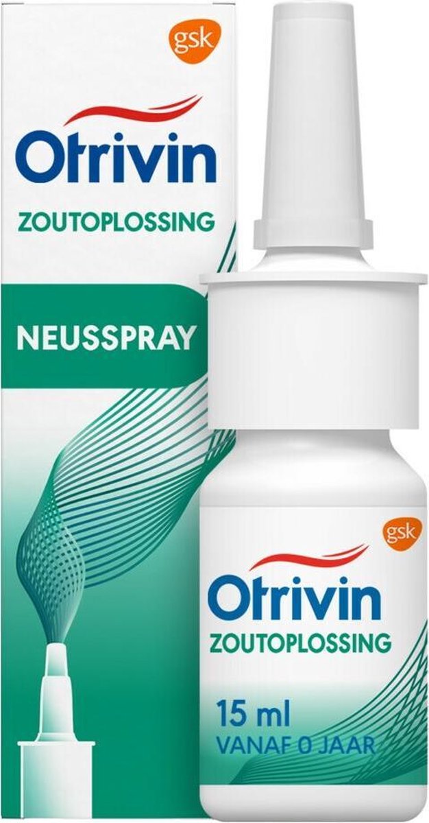 Otrivin Zoutoplossing Neusspray bij een verstopte neus 15 ml | bol