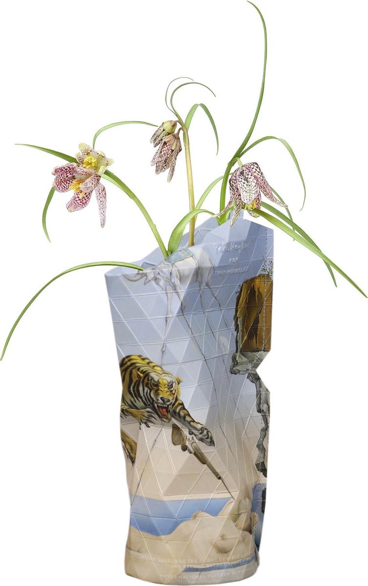Tiny Miracles - Duurzame Design Vaas - Paper Vase Cover - Dali - The ...
