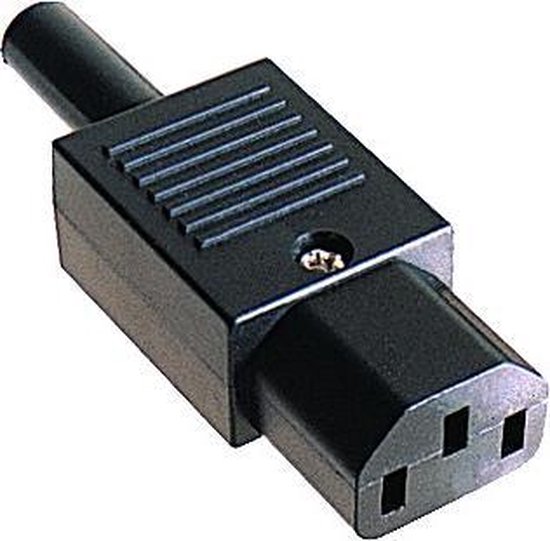 3P IEC - C13 vrouwelijke stekker - 6 A - 230V | bol.com