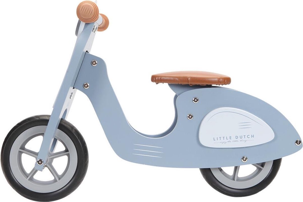 Little Dutch Houten Loopscooter Blue | bol.com