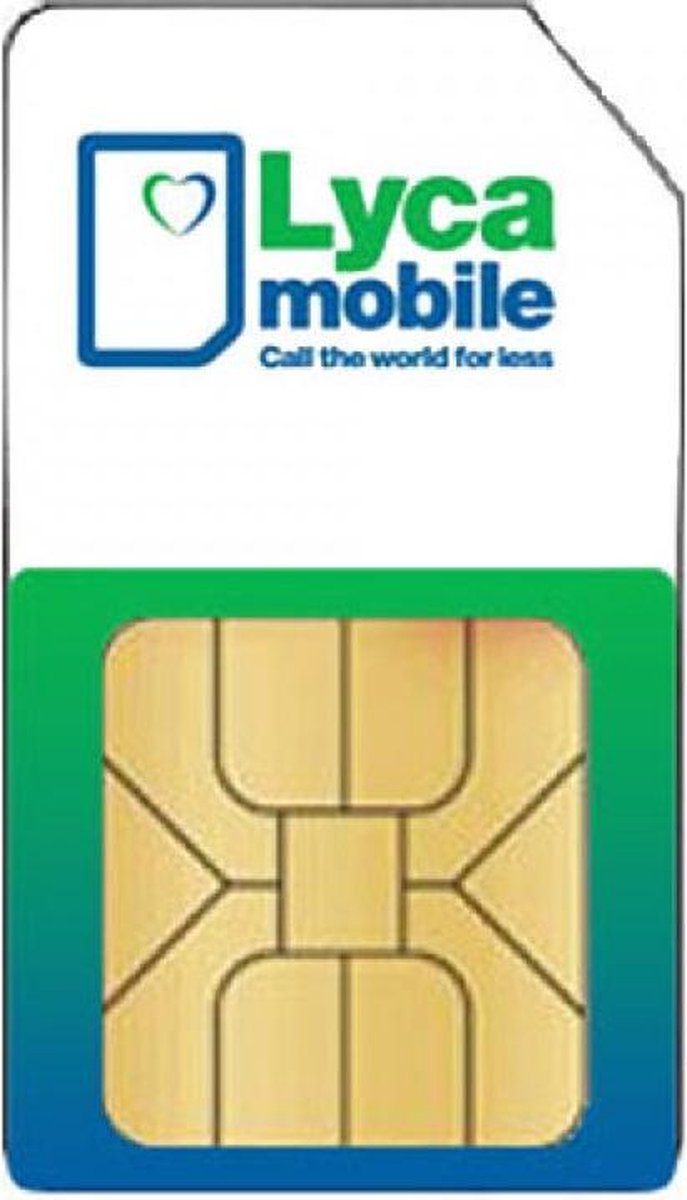 Lyca Simkaart Inclusief Beltegoed 40€ (EU) | bol.com