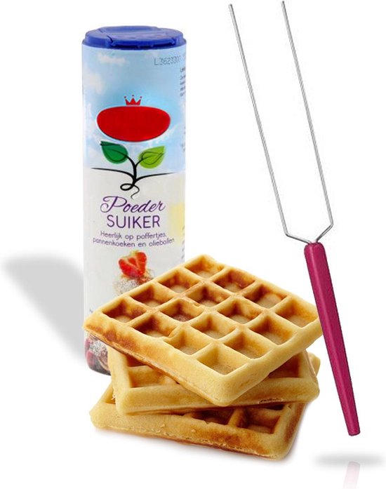 Wafelvork - 30 CM - RVS - Prikvork | bol