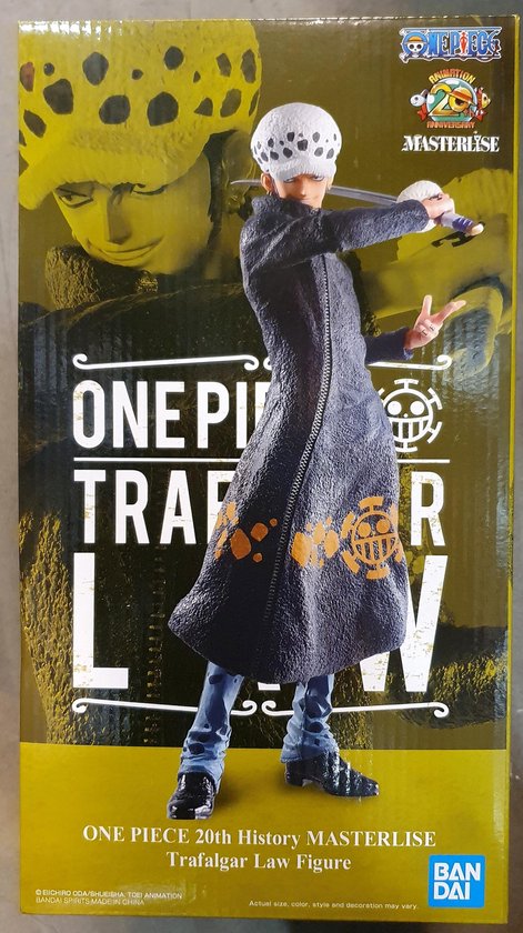 One Piece 20th History Masterlise Trafalgar Law Figure | bol.com