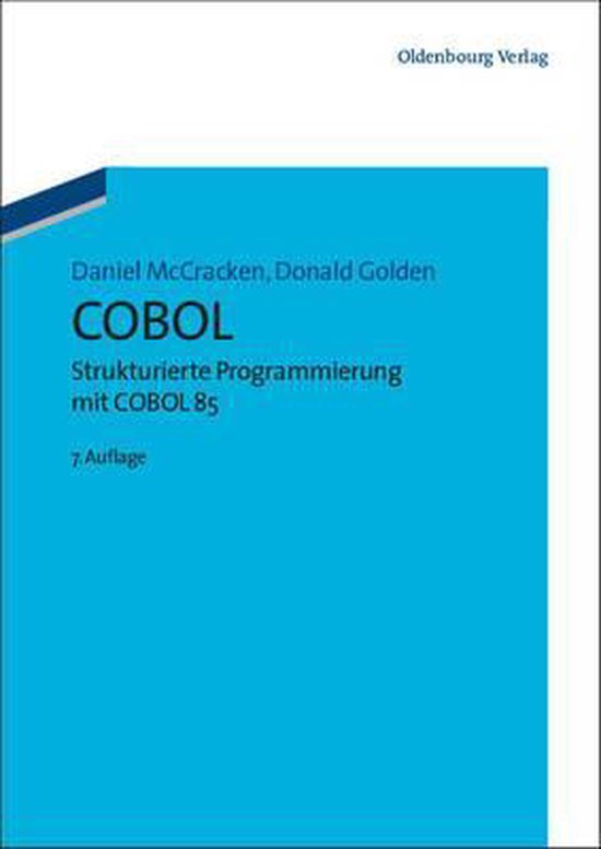 COBOL | 9783486256253 | Daniel McCracken | Boeken | bol