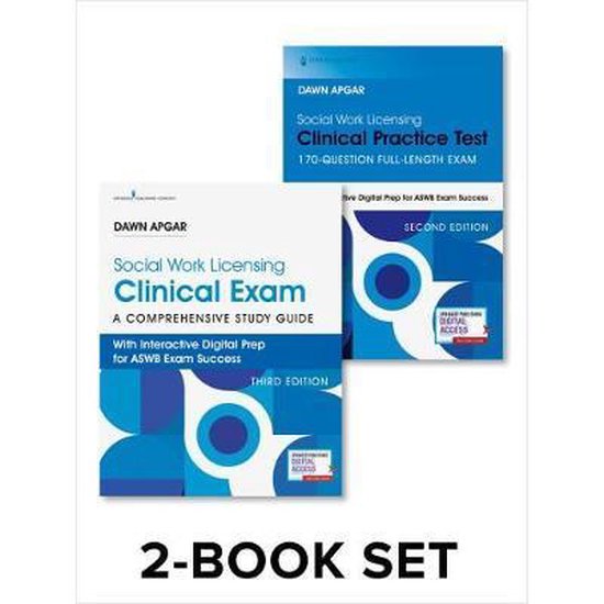 Social Work Licensing Clinical Exam Guide and Practice Test Set, Dawn ...