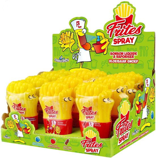 Frites Spray 20 ml - 12 Stuks | bol