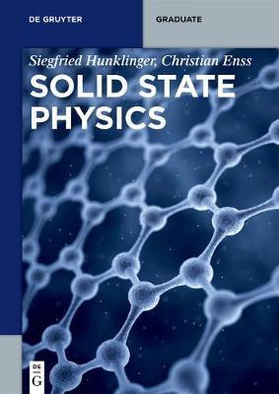 De Gruyter Textbook- Solid State Physics | 9783110666458 | Siegfried ...