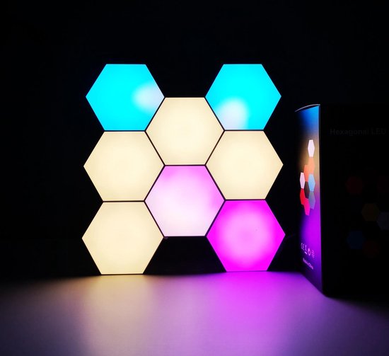 Leaf Panels|Hexagon - Light Led Panels - Verlichting- 10 Stuks ...
